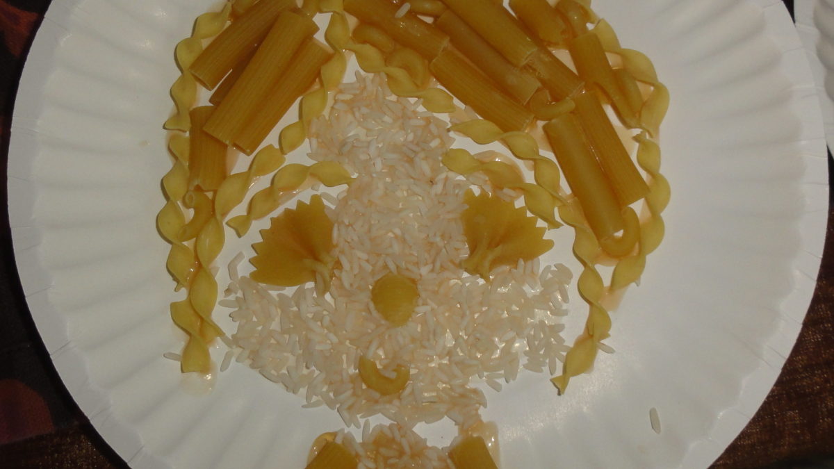 Mennonite Child's Macaroni Art Purchased by the Louvre