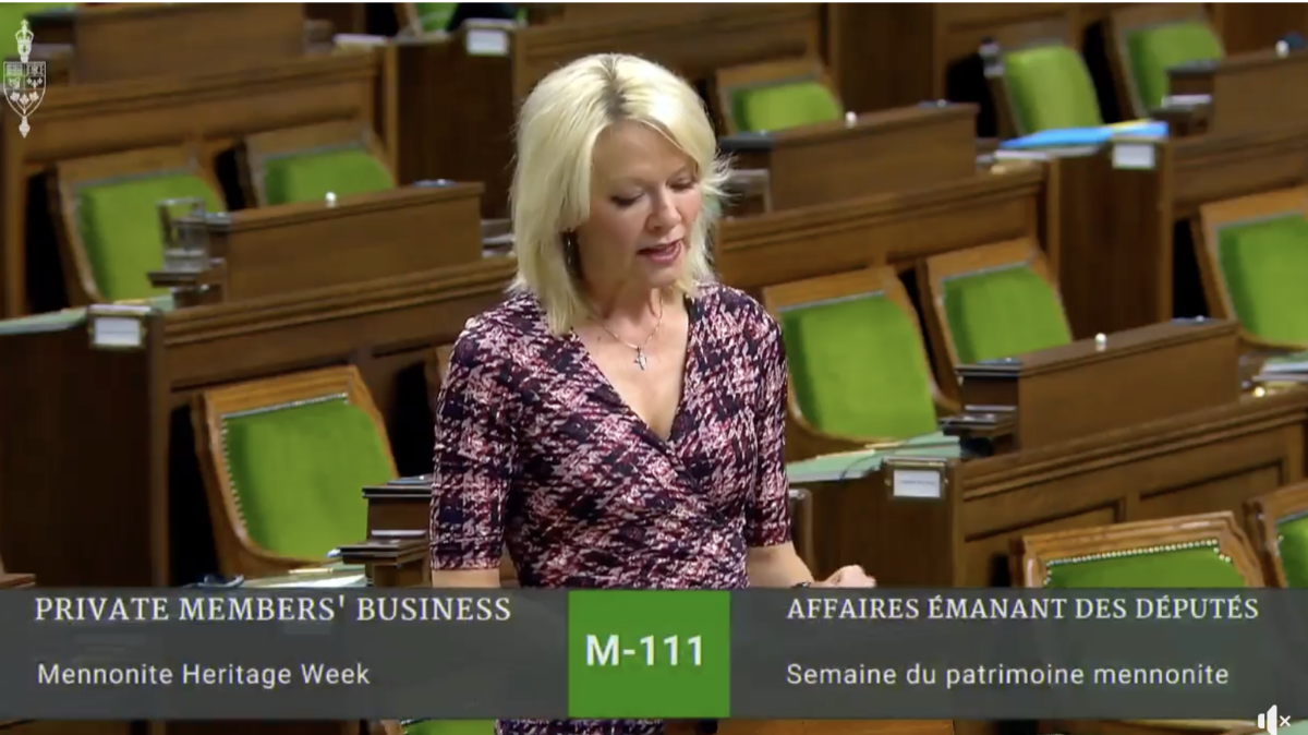 M.P. Reads Daily Bonnet Headlines in House of Commons