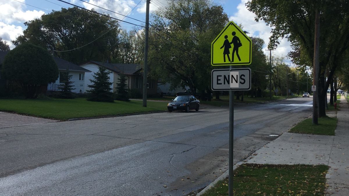 Enns Family Gets Their Own Special Crossing