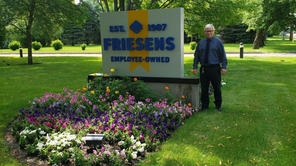 Friesens Brings In Extra Friesens to Print that Daily Bonnet Guy's New ...