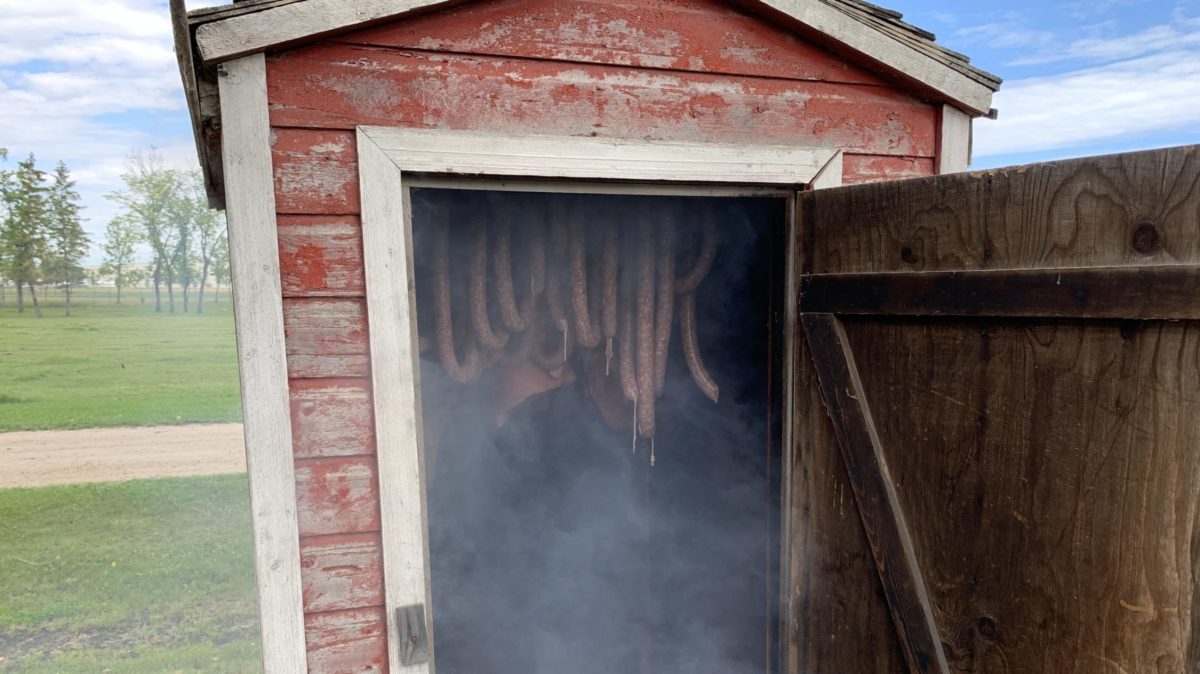 Little Abe Confuses Smoke Shack for Outhouse