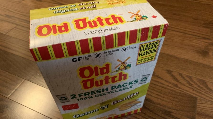 Second Bag of Old Dutch Chips Discovered in Box