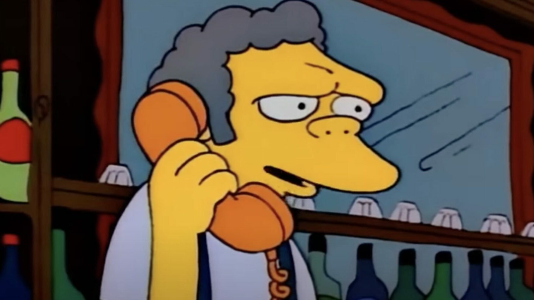 Bart Simpson Calls Moe's Tavern to Ask for 'Anita Dyck'