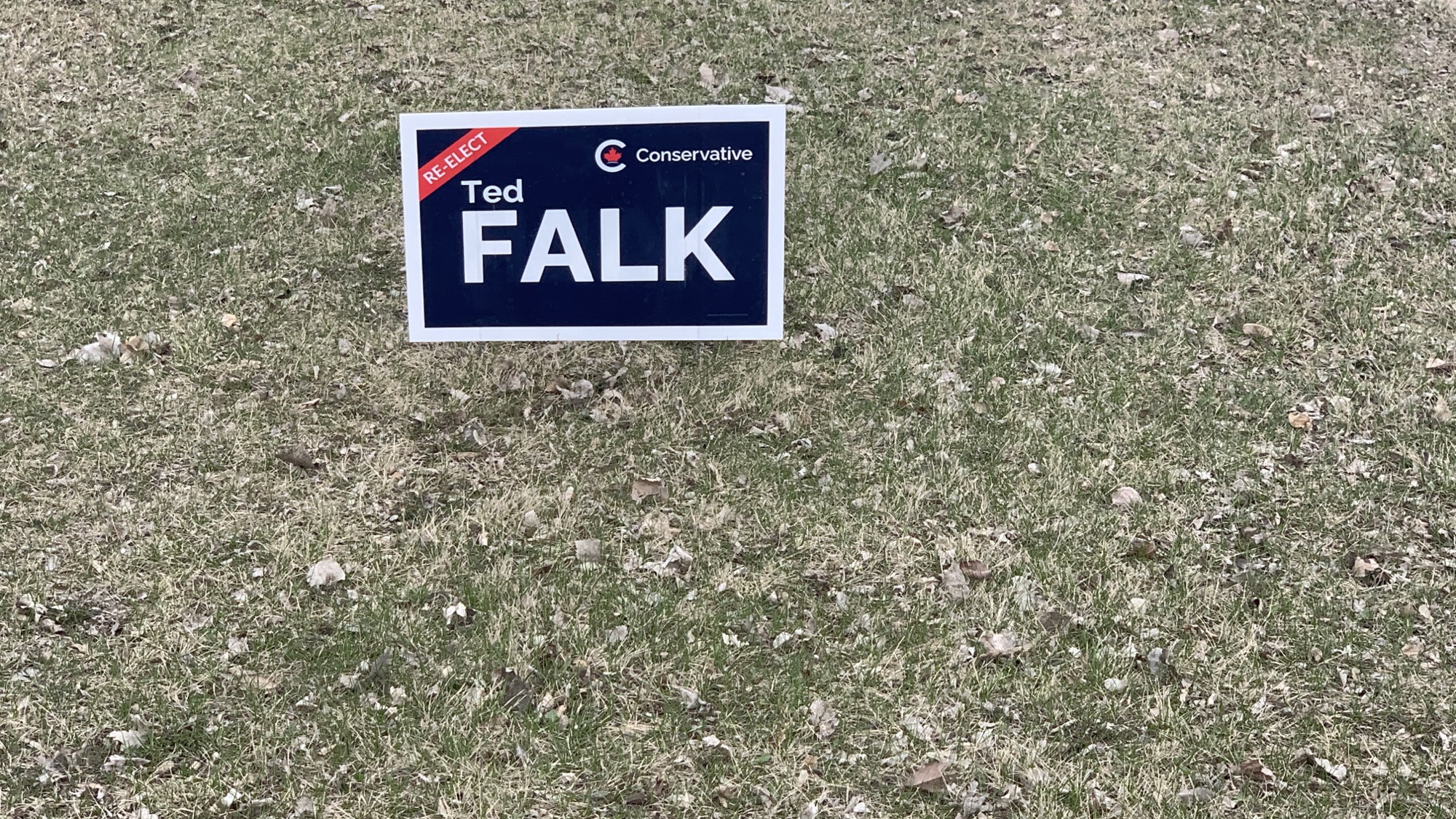 Lukewarm Christian Has Only One Conservative Sign in His Yard