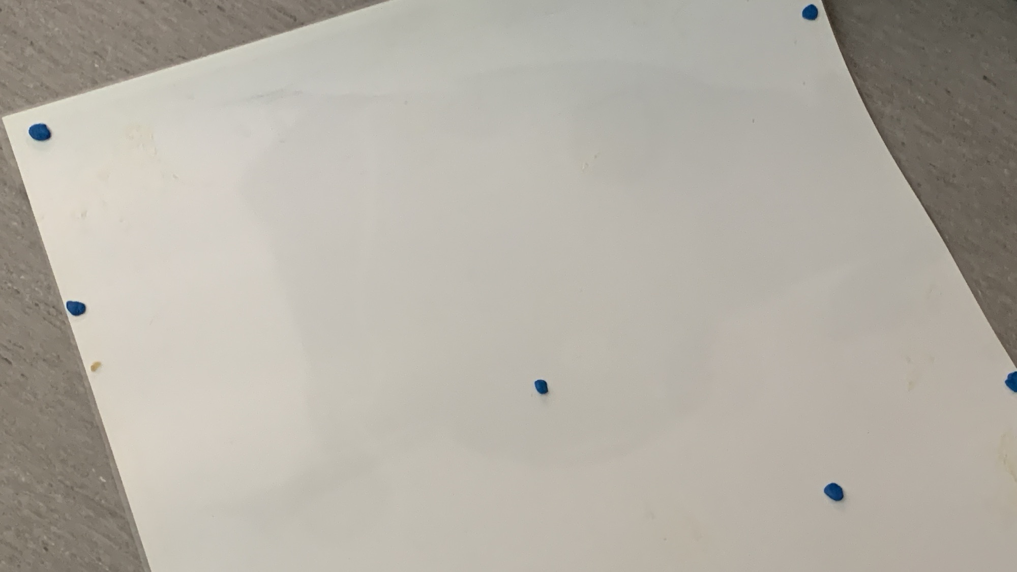 Sticky Tack Holds Poster to Wall for Record 5 Minutes