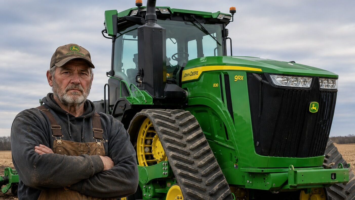 Mennonite Man with Million-dollar Tractor Stakes a Stand Against "Pride"